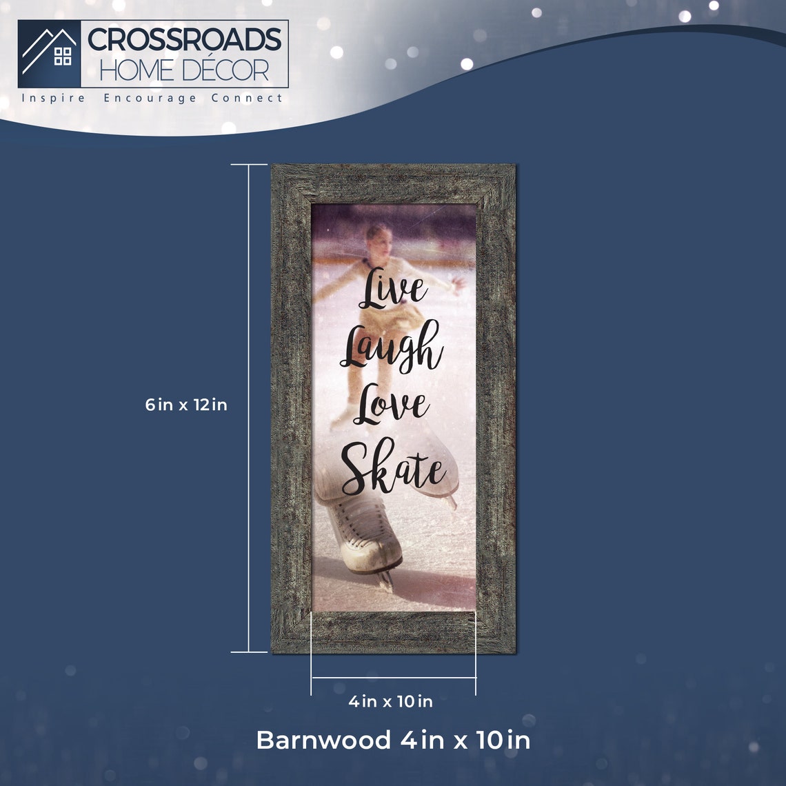 Figure Skating Picture Frame Ice Dancer or Skater Decor Wall - Etsy