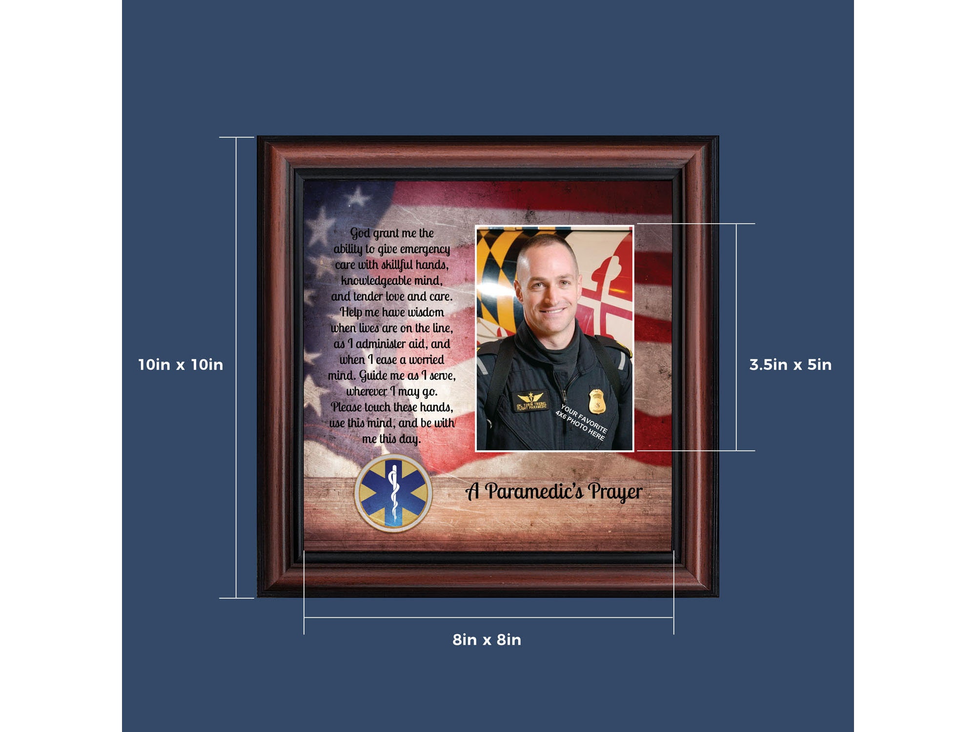 Prayer for the Paramedic Framed Poem First Responders Gift - Etsy