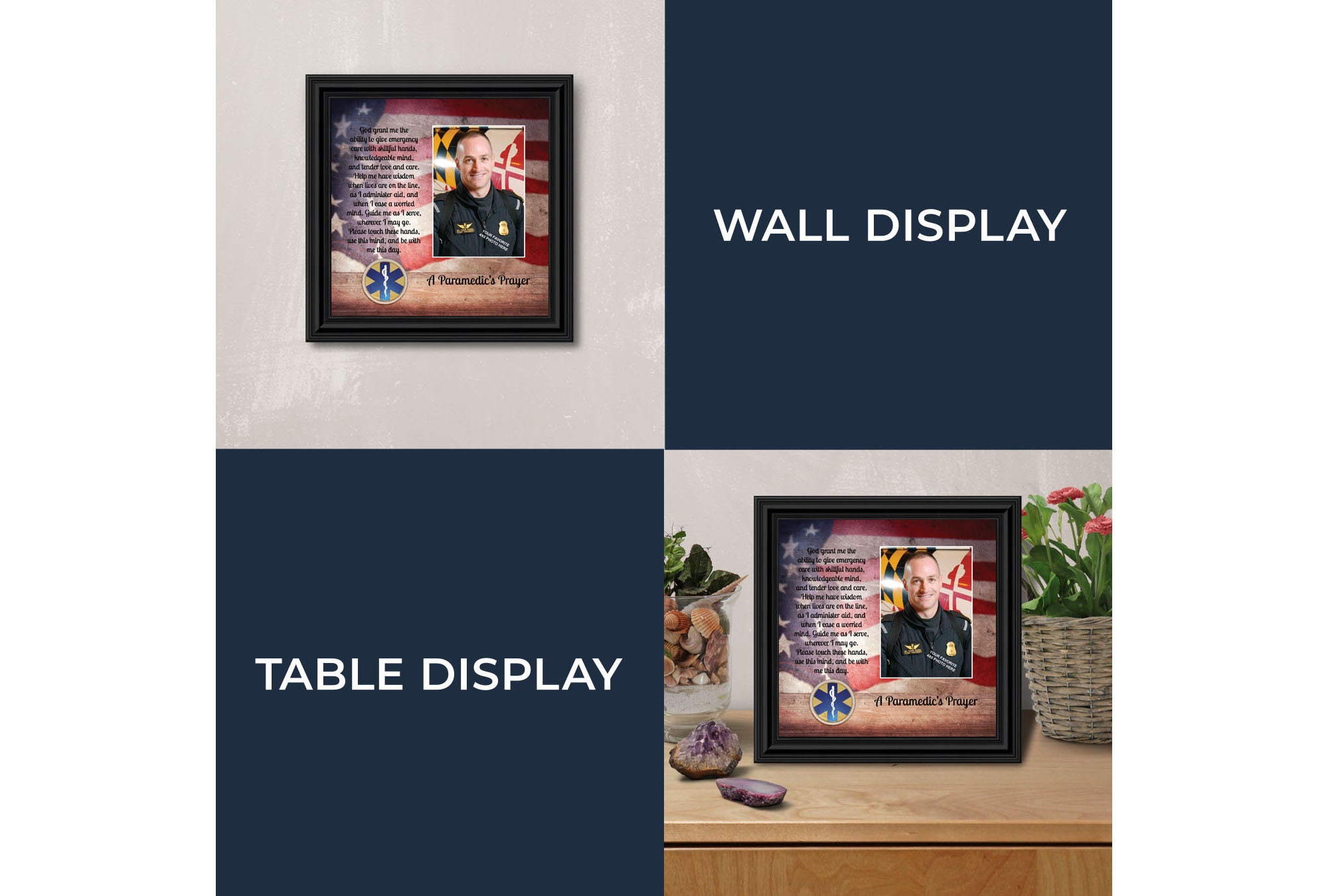 Prayer for the Paramedic Framed Poem First Responders Gift - Etsy