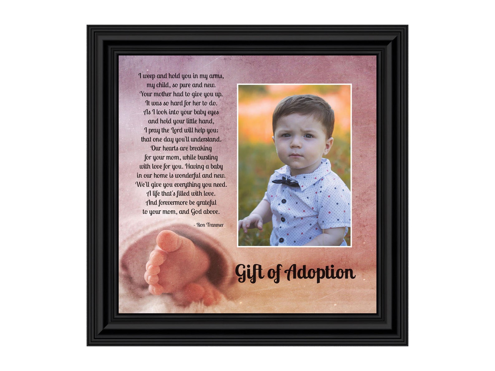Gift of Adoption Gift for the Adoptive Parents Baby Keepsake - Etsy