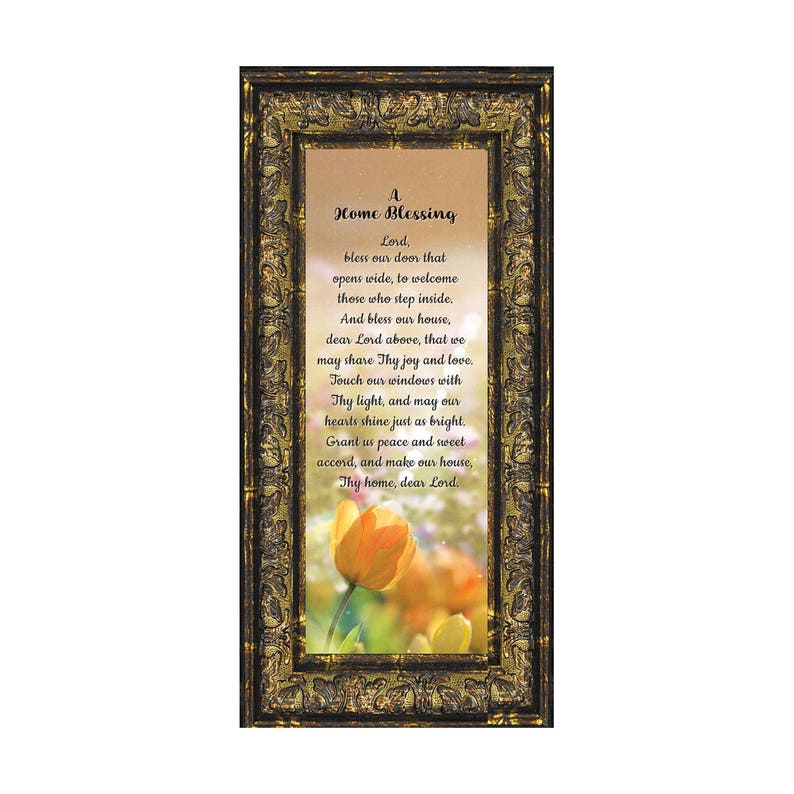 A Home Blessing God Bless This Home Sign Home Blessing - Etsy