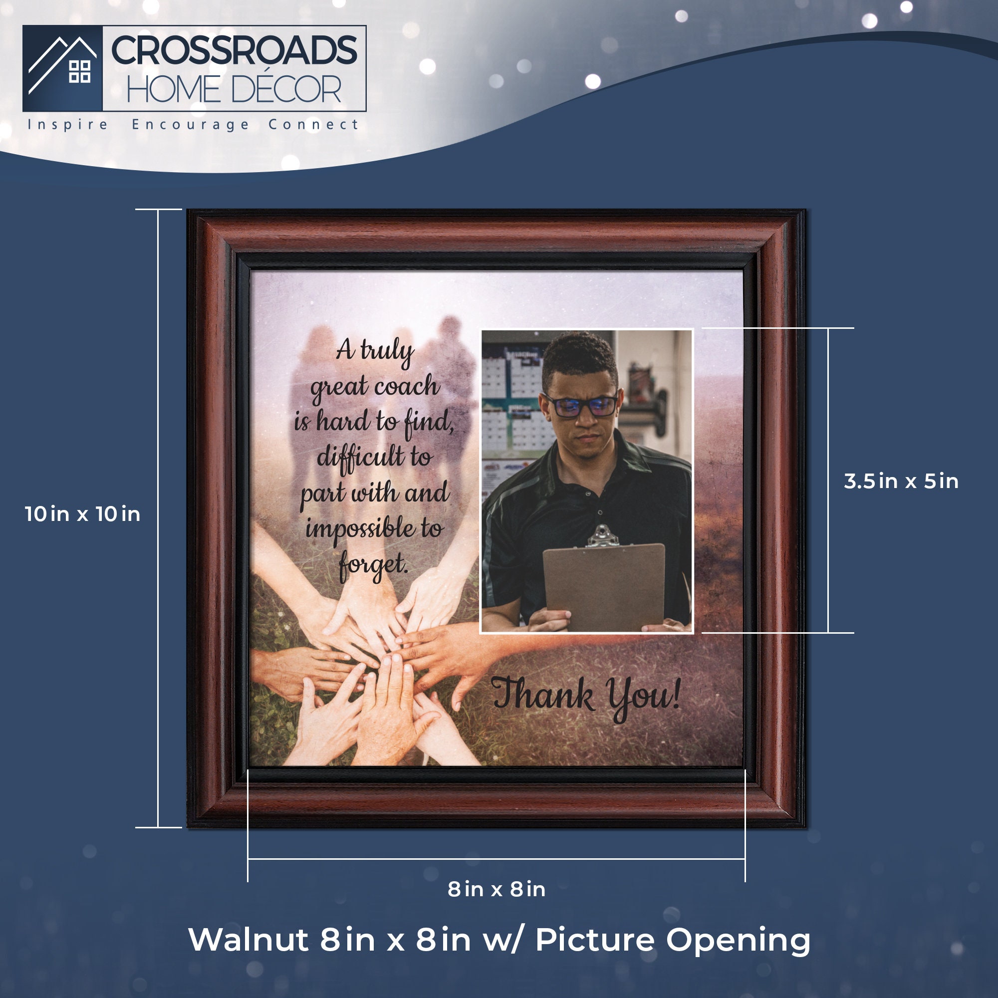 Coach Thank You Gift Coach Picture Frame Coaches Gifts for - Etsy