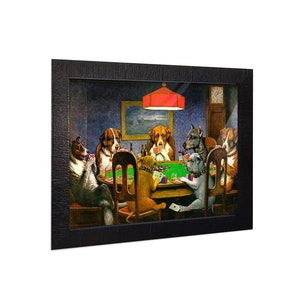 Dogs Playing Poker by Cassius Marcellus Coolidge, World Famous Wall Art ...