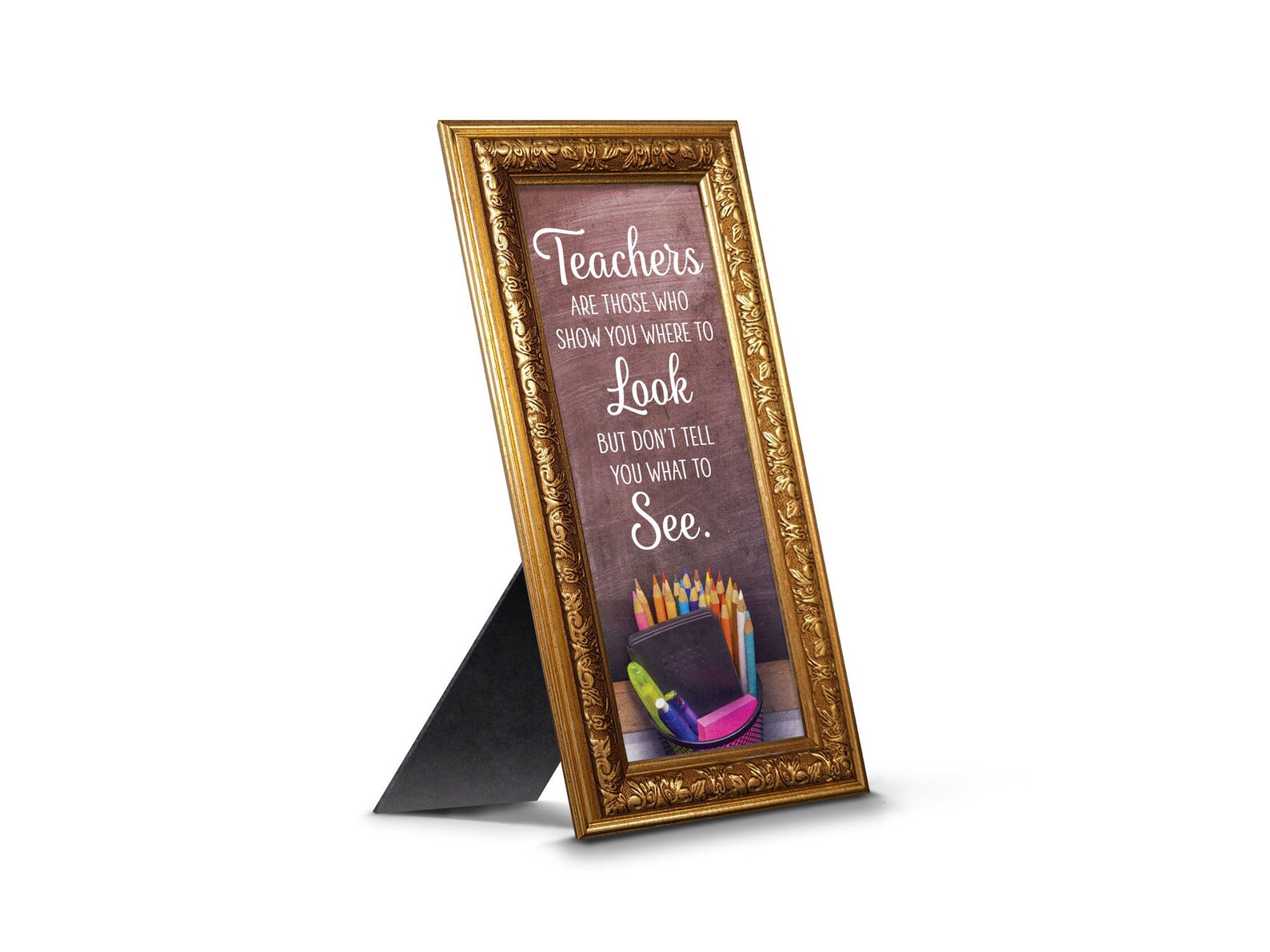 Teachers Show You Where to Look, Teacher Gift, Appreciation Picture ...