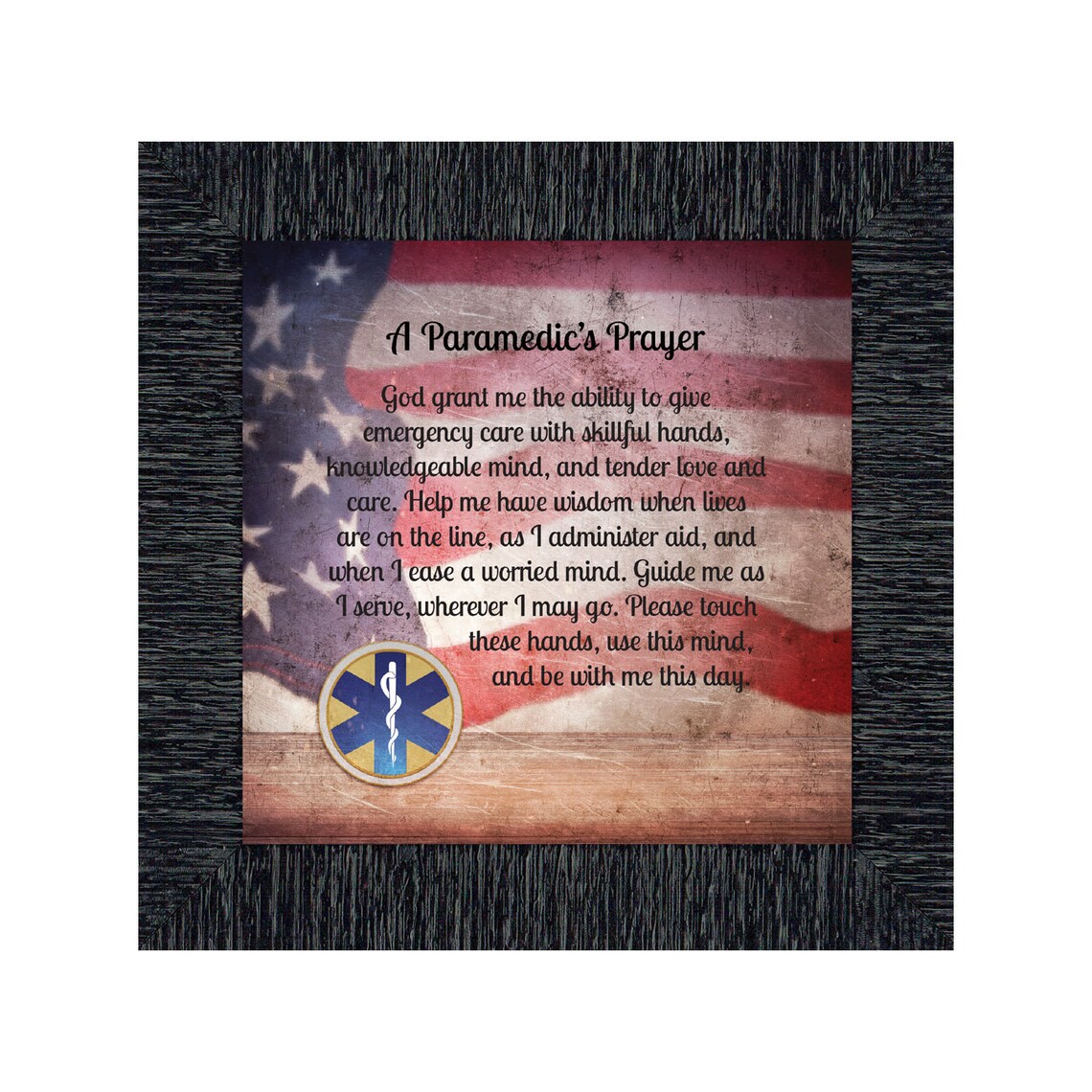 Prayer for the Paramedic Framed Poem First Responders Gift - Etsy