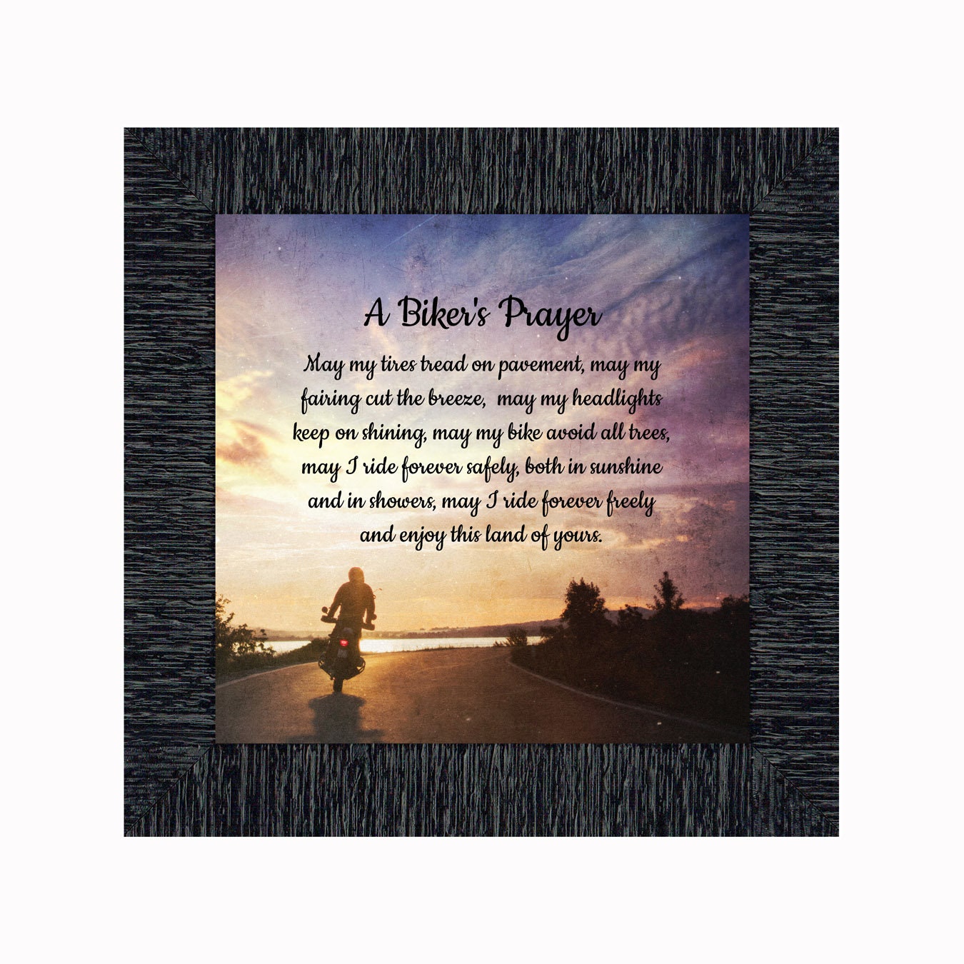 A Biker's Prayer Gift for Motorcycle Riders - Etsy