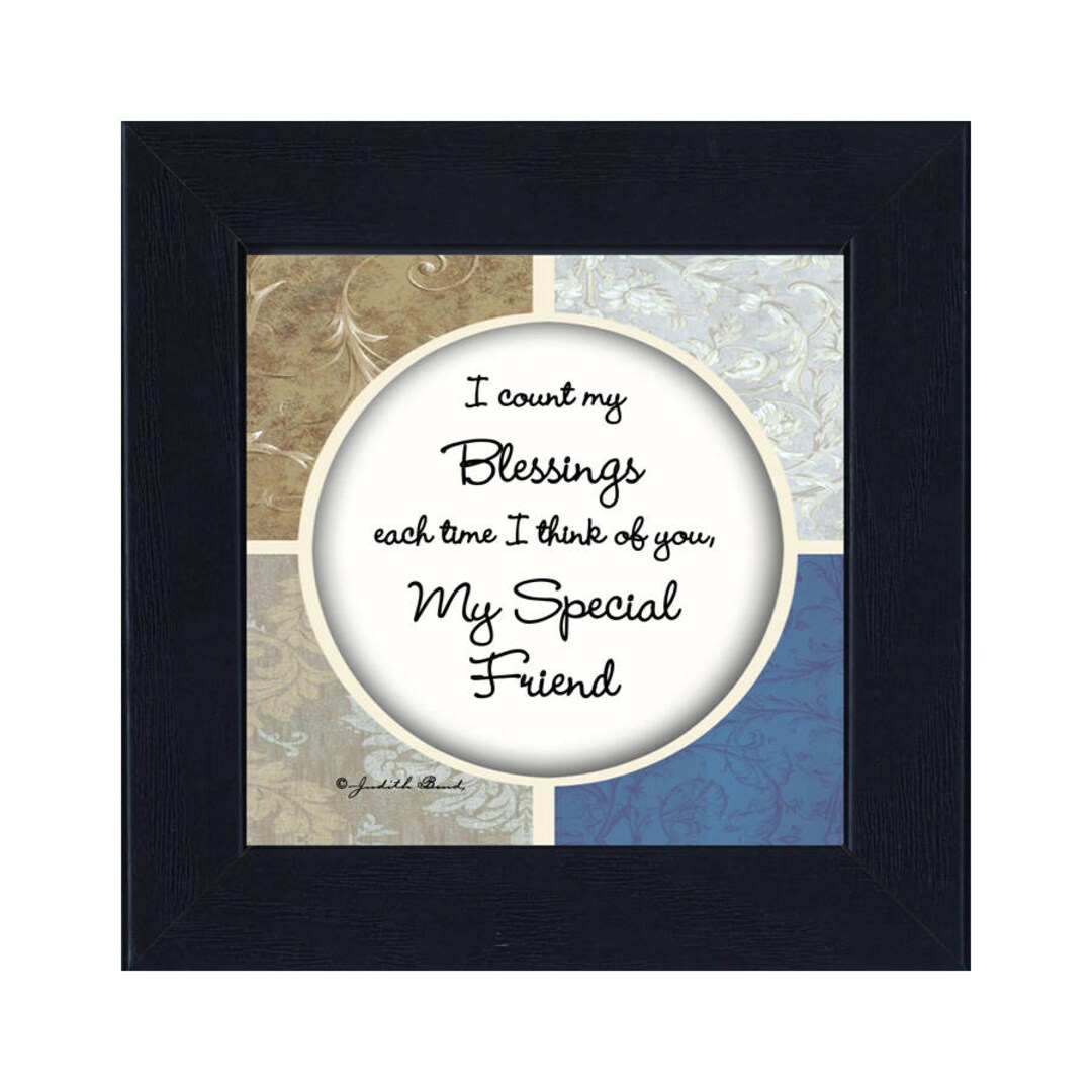 My Special Friend, Friend Picture Frame, Gift for Friends, 6x6 75548 - Etsy
