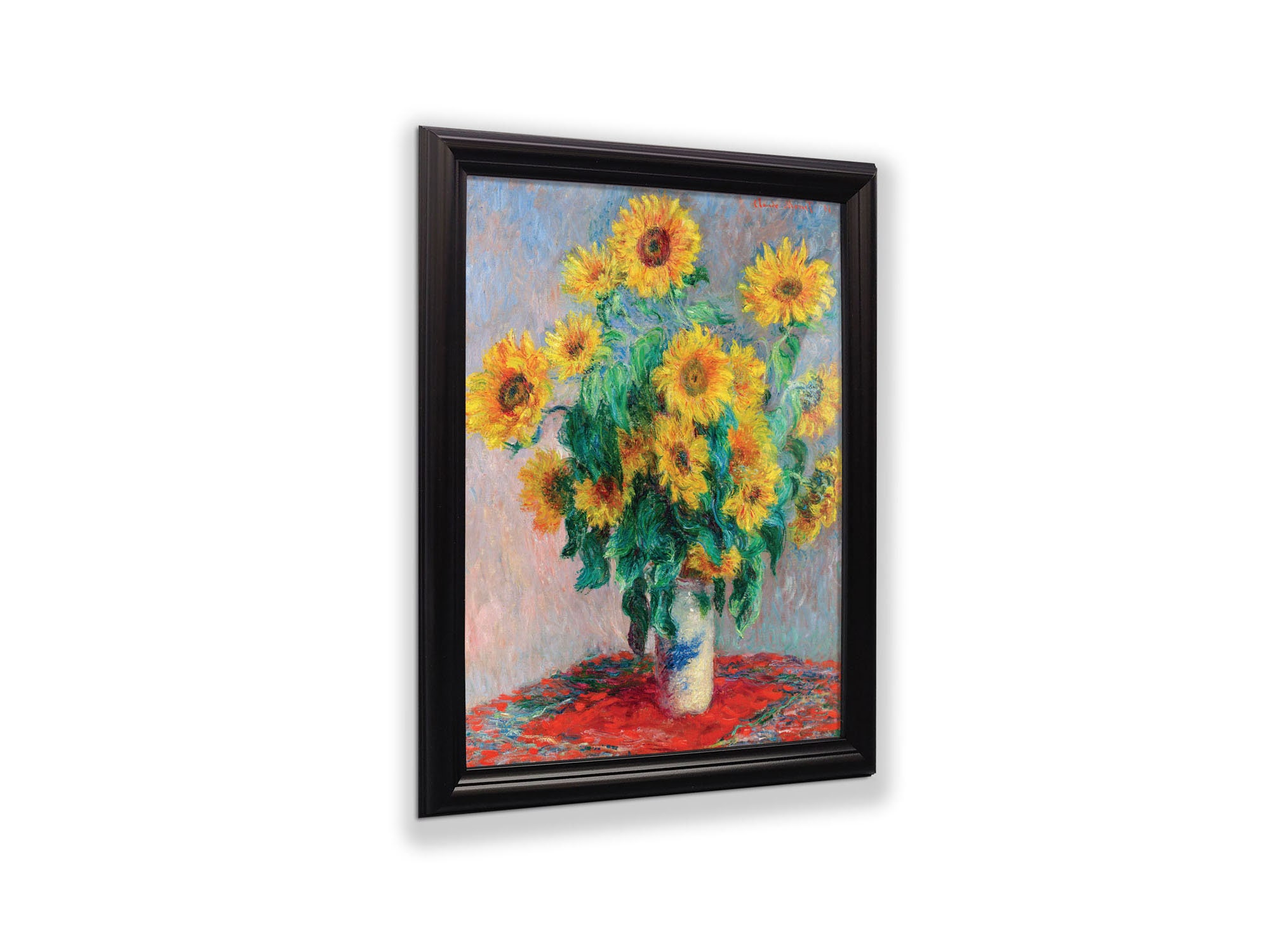 Bouquet of Sunflowers by Claude Monet Framed Wall Art Print, 11x14 ...