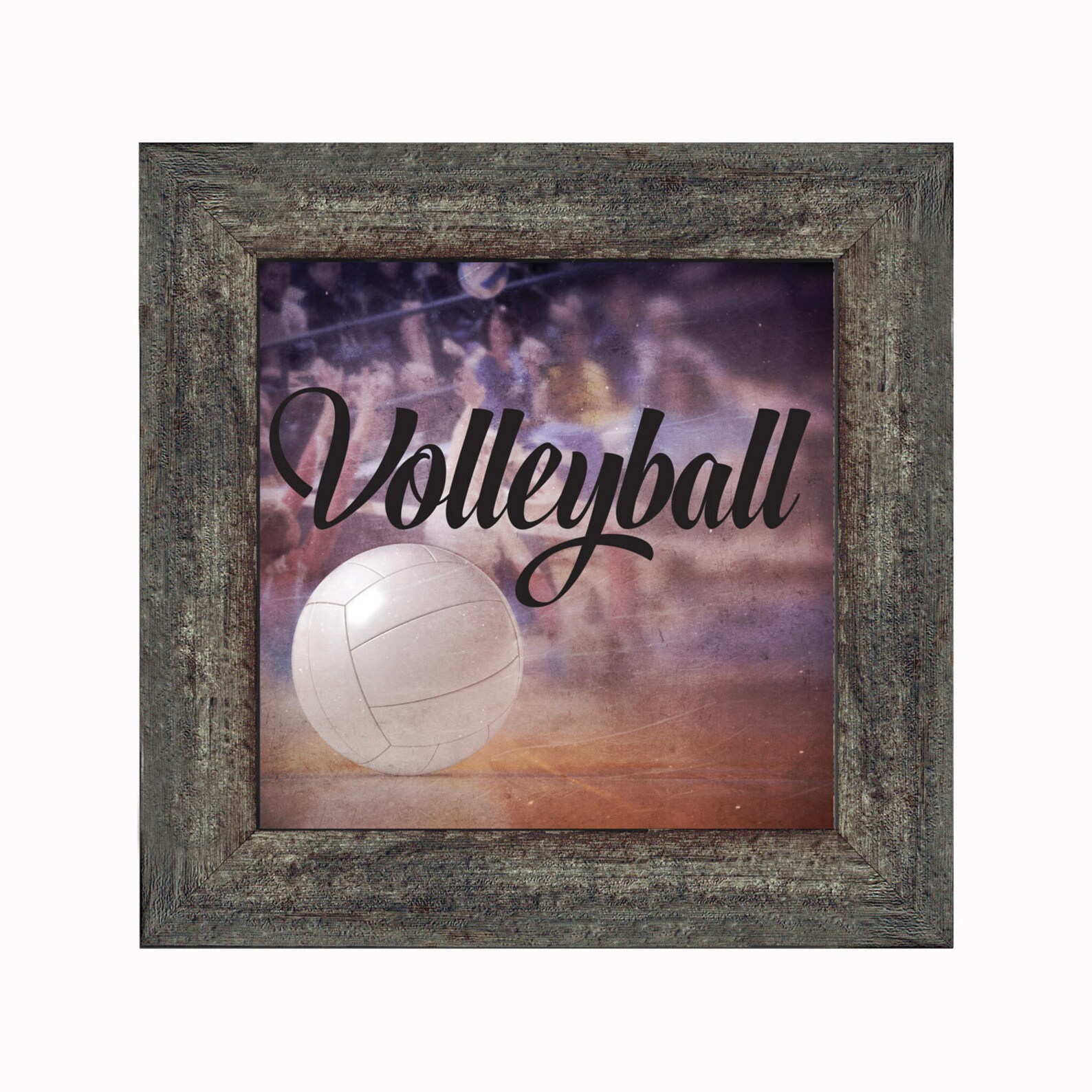 Volleyball Picture Frame Bump Set Spike Sports Themed Wall | Etsy