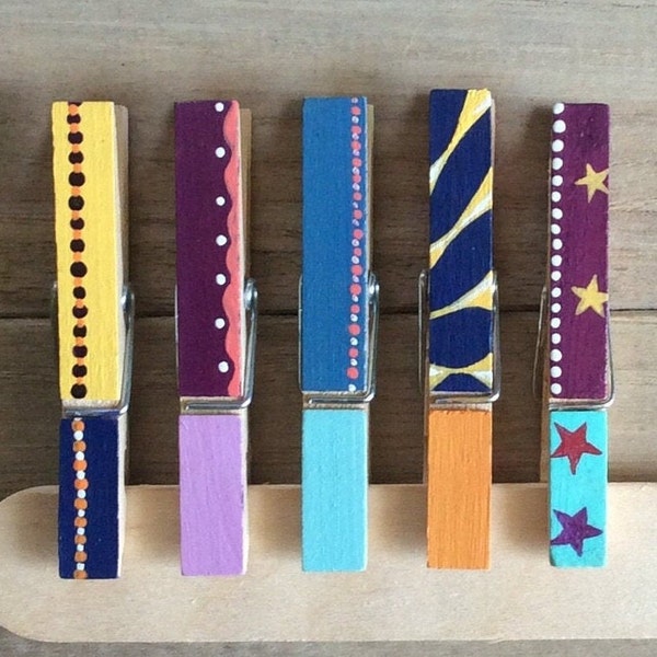 Clothespin Art - Etsy