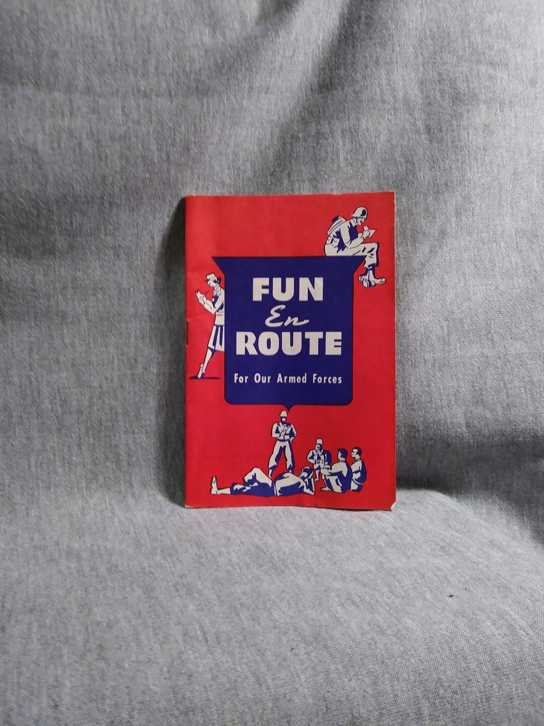 Vintage Fun En Route Book Game Book for Our Armed Forces - Etsy