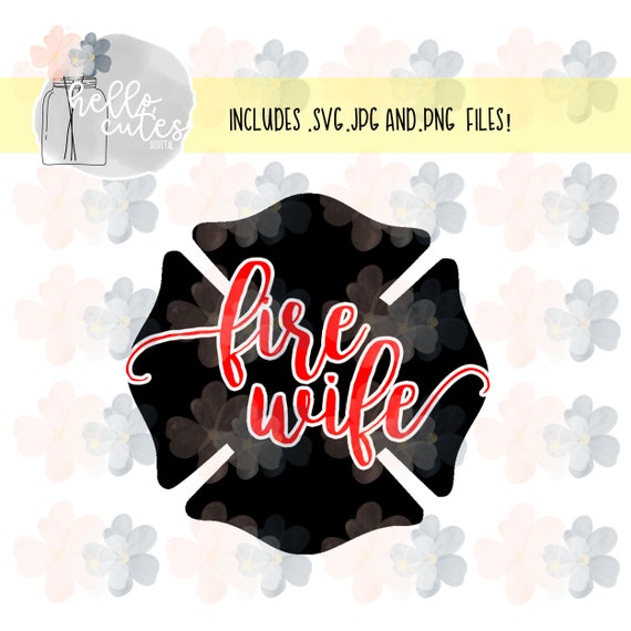 Fire Wife Design Svg File Cut File Cricut Cricut Cut | Etsy