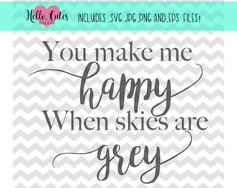 When Skies Are Grey - Etsy