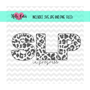 SLP in Progress, Student, Speech Language Pathology, Digital Download ...