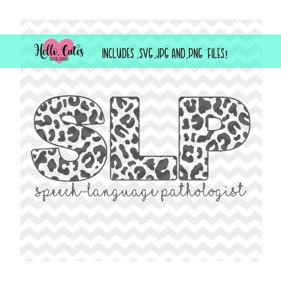 SLP Speech language pathology pathologist therapy | Etsy