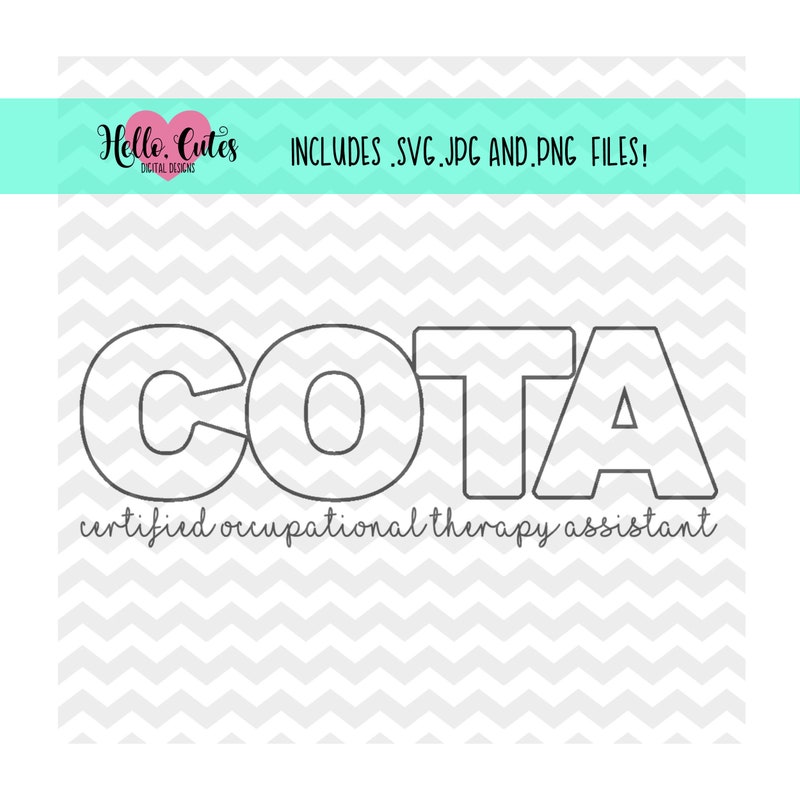 Occupational Therapy Svg - Etsy