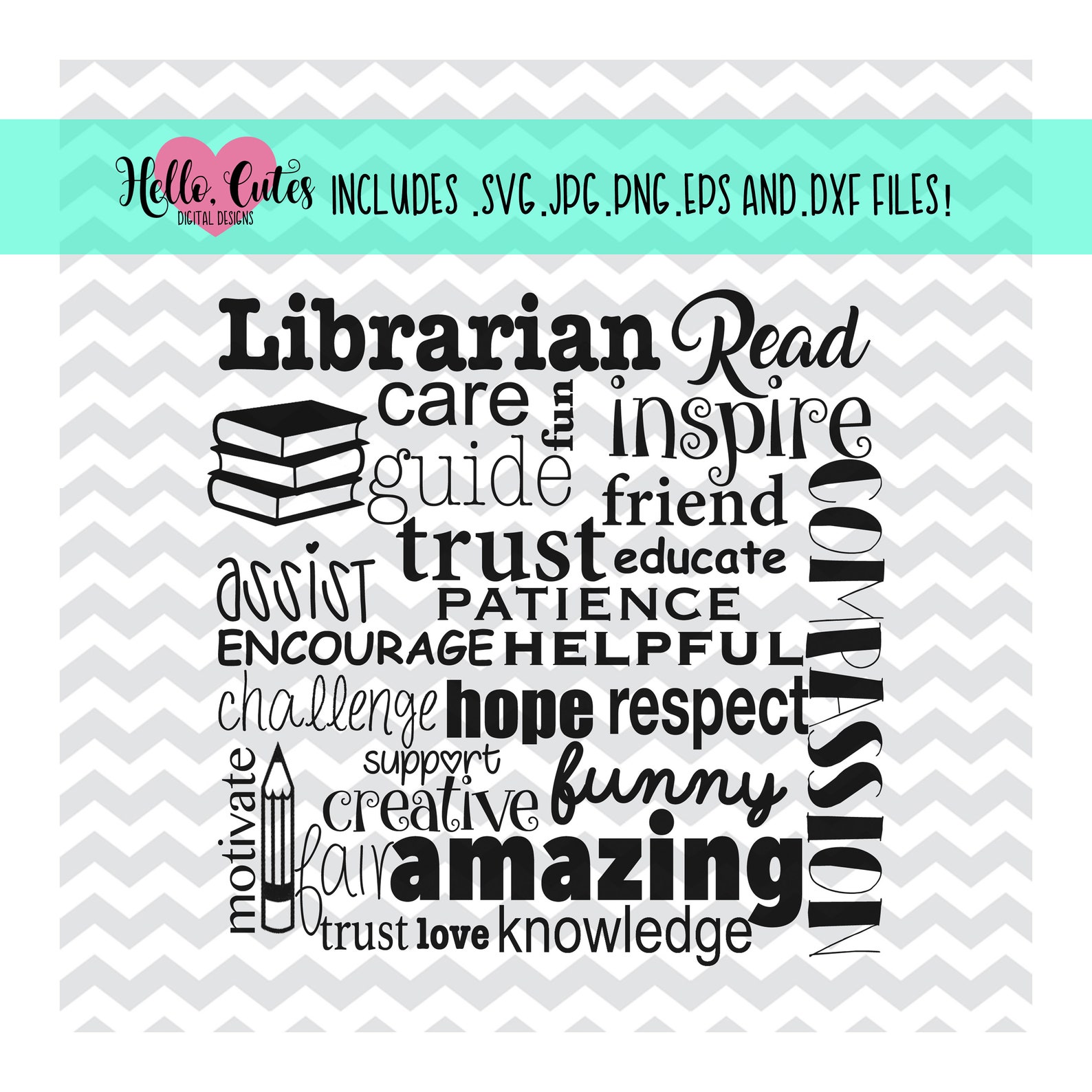 BUNDLE School Staff Appreciation Day/week: 9 Designs! Cut Files for ...