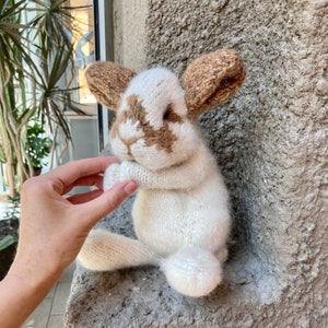 Crochet Realistic Bunny Knitted Bunny Rabbit Wild Animal - Etsy