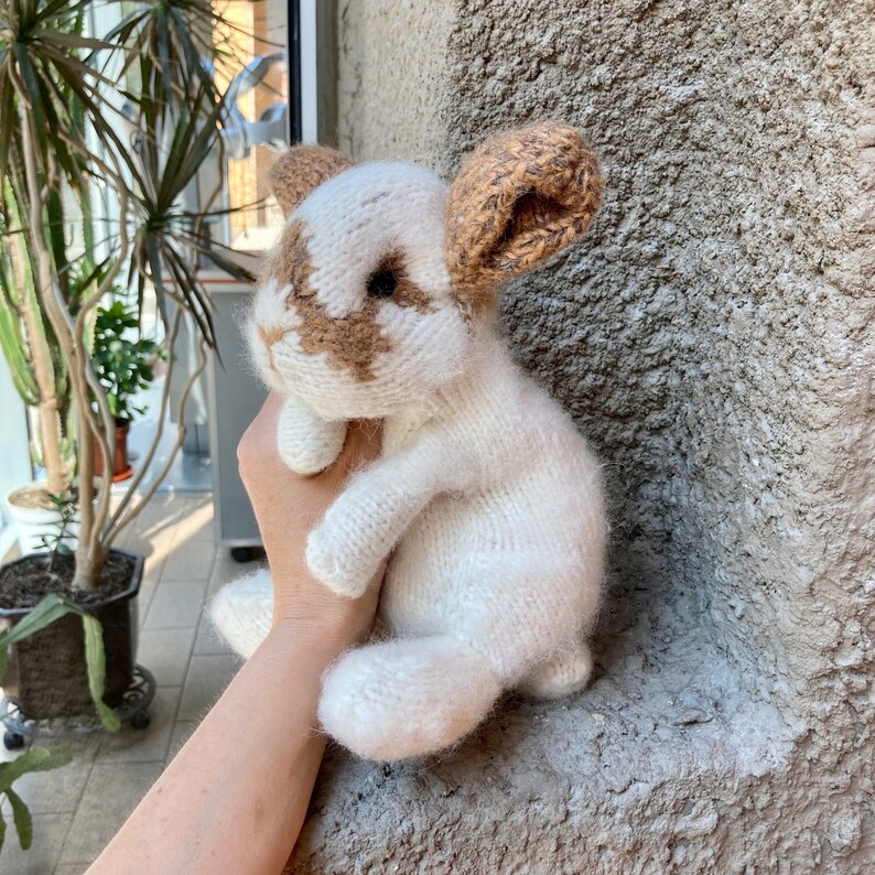 Crochet Realistic Bunny Knitted Bunny Rabbit Wild Animal - Etsy