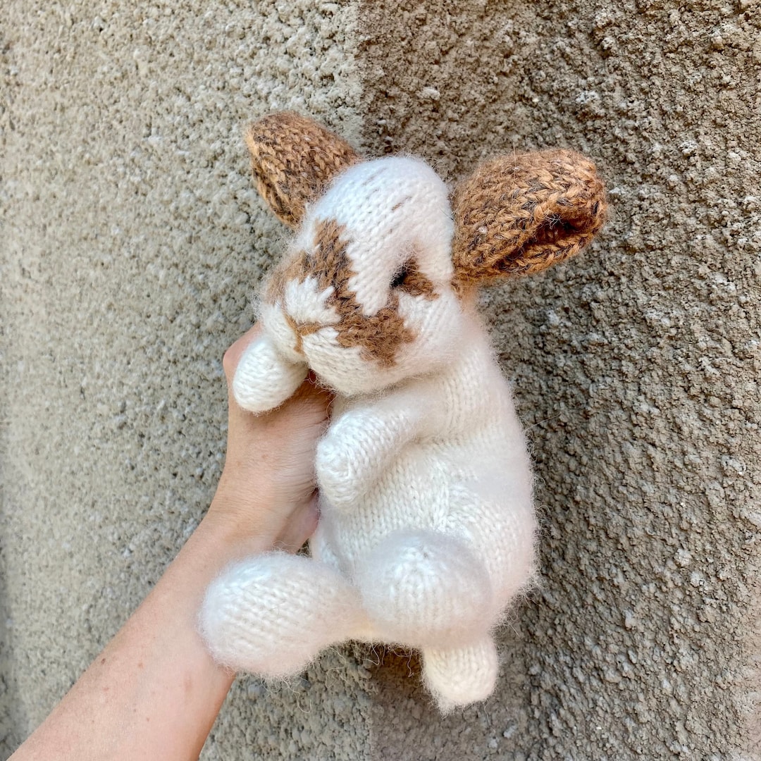 Crochet Realistic Bunny Knitted Bunny Rabbit Wild Animal - Etsy