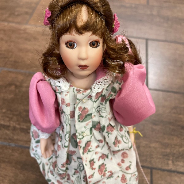 Paradise Galleries Treasury Collection Dolls June Bridal Porcelain Doll Etsy