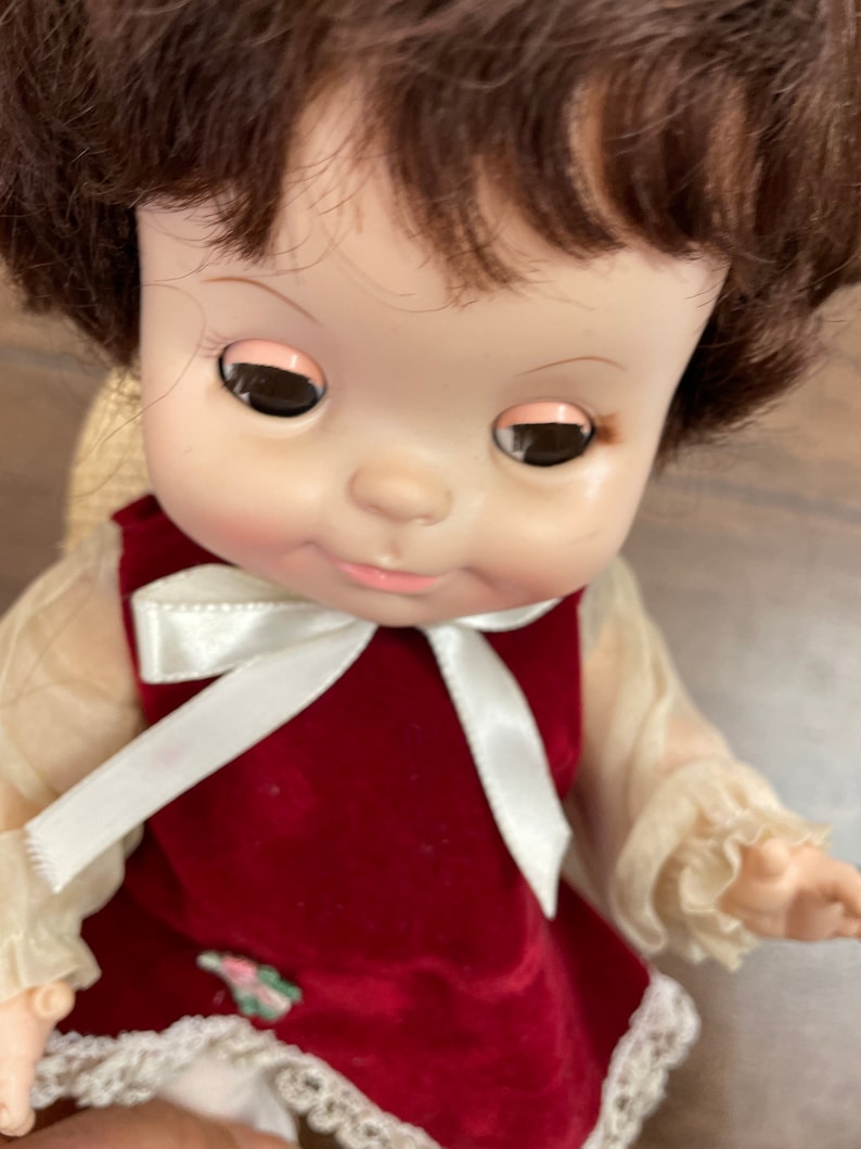 Heres a Rare Effanbee Baby 1/2 Pint Doll. This Particular Version is ...