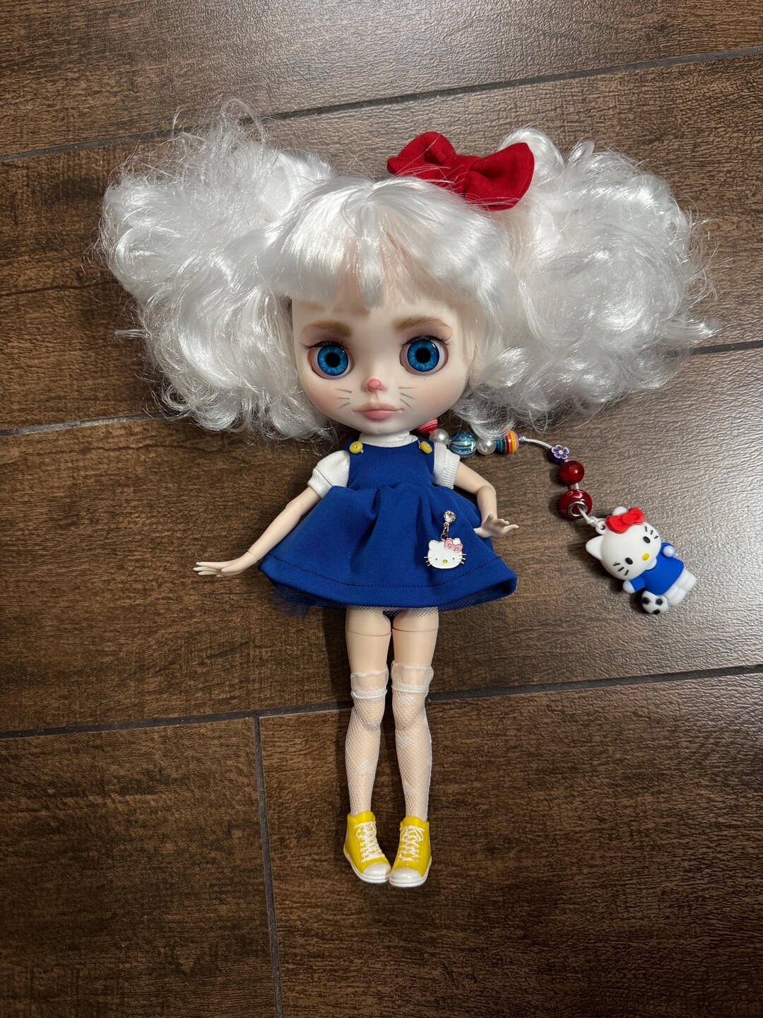 Hello Kitty Customized Factory Blythe Doll - Etsy