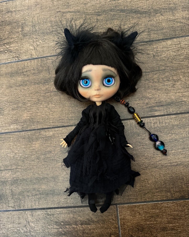 Nabila Mía Dark Doll, Customized Factory Blythe Doll - Etsy