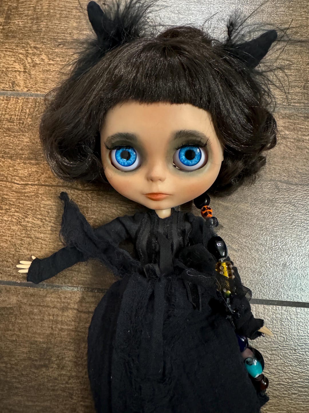 Nabila Mía Dark Doll, Customized Factory Blythe Doll - Etsy