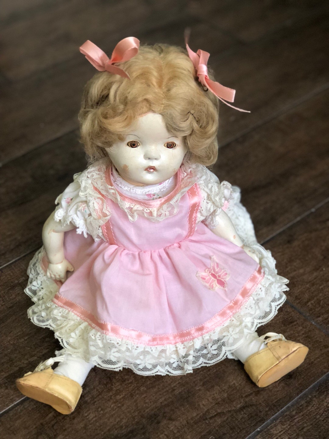 Antique Beautiful Doll in Excellent Condition - Etsy