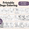 Printable Kids Coloring Dragon Bookmarks, Instant Download PDF - Etsy