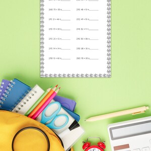 Printable Maths Addition Worksheets, 20 Sheets With Answers, Numbers 10 ...