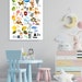 Printable Alphabet Chart, ABC Poster, Educational Instant Download PDF ...