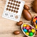 Printable Count and Clip Cards 1 - 20, Chocolate Theme, Instant ...