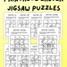 Printable Easter Colouring Jigsaw Puzzles, 10 Pages, Instant Download ...