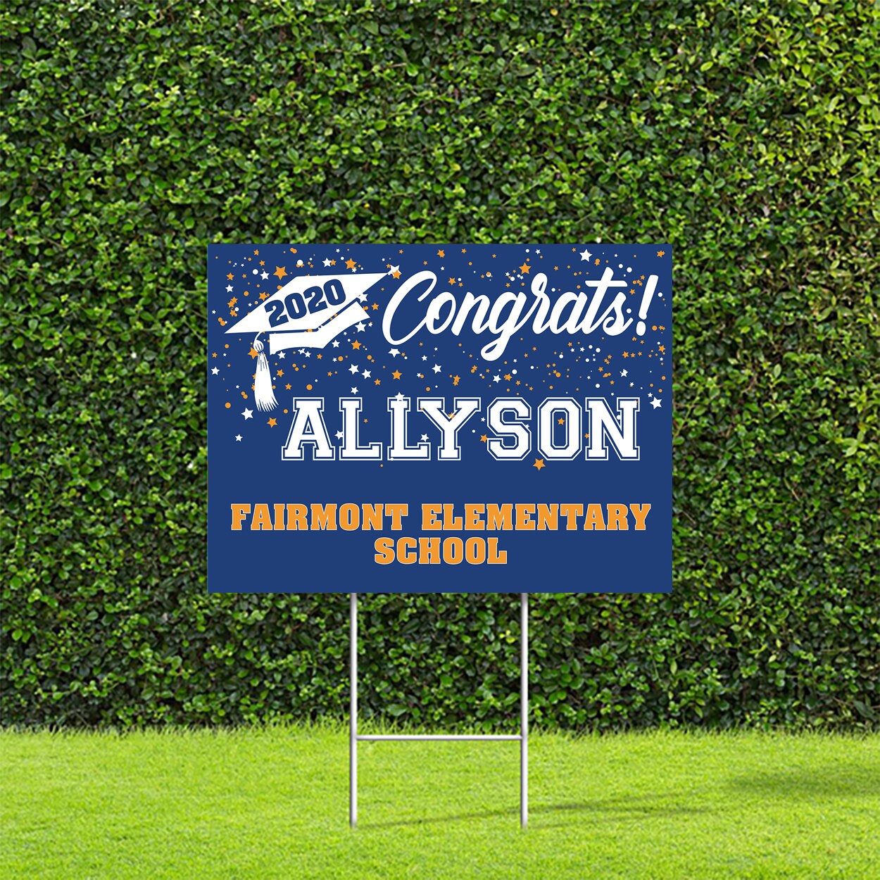 Full Color Custom Yard Sign / College Bound / Graduation / - Etsy