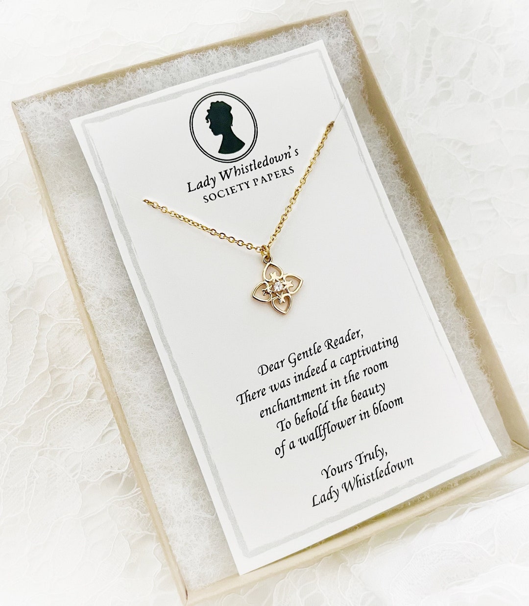 Bridgerton Gift, Bridgerton Wallflower Quote, Penelope and Colin, Polin ...