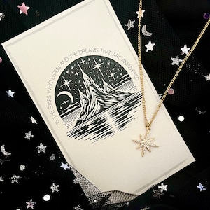 ACOTAR Gift, to the Stars Who Listen, Feyre Rhysand Necklace, ACOTAR ...
