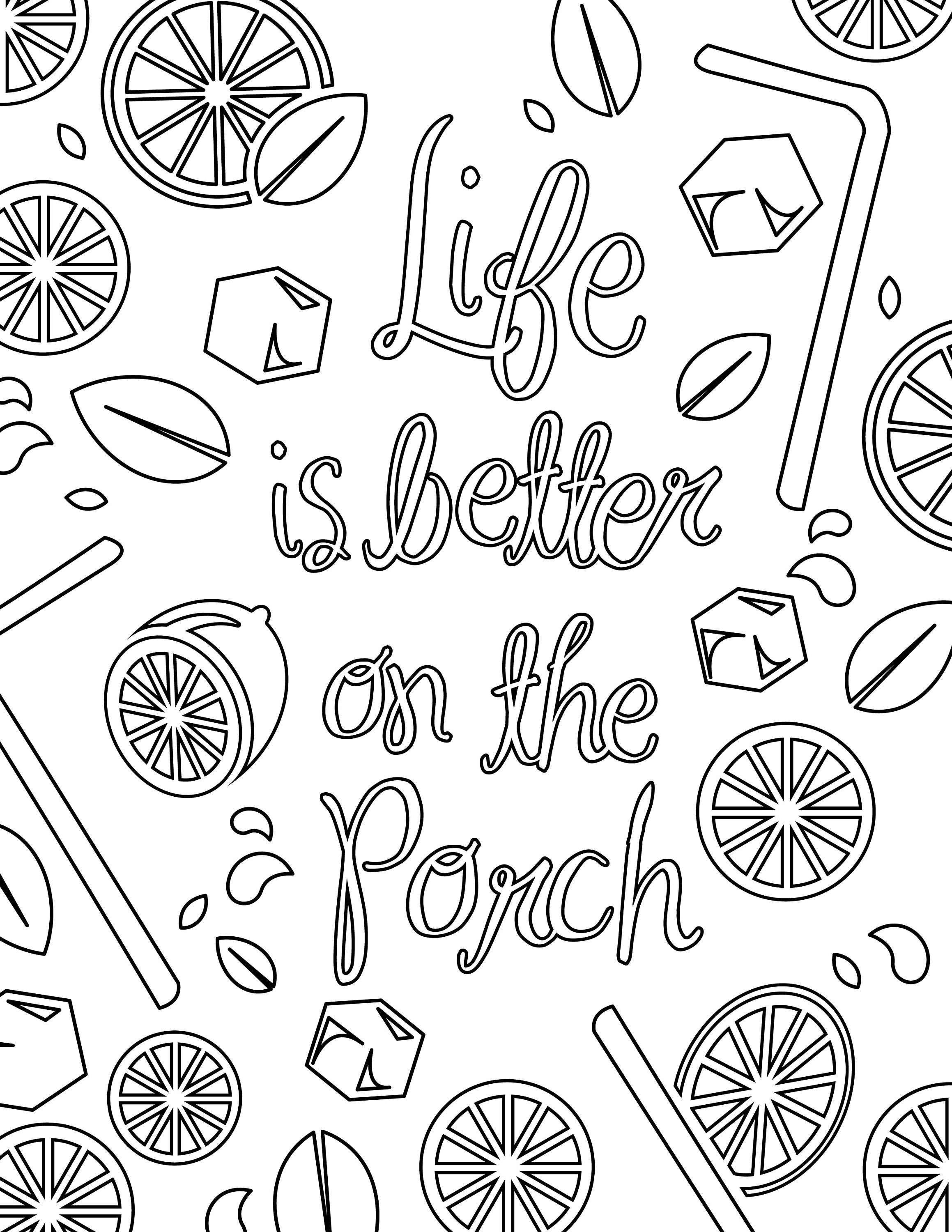 Printable Adult Coloring Pages, Inspirational Coloring Pages, Adult ...