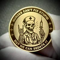 RN Nurse Challenge Coin - Etsy