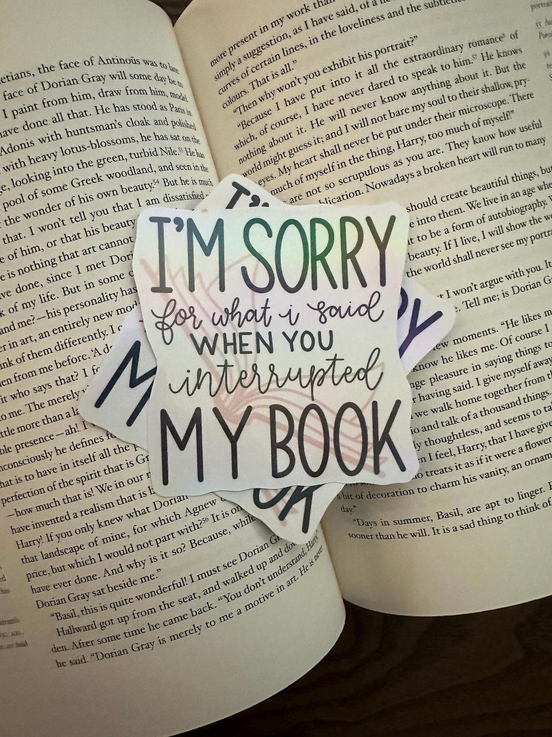 Sorry Not Sorry Sticker - Etsy