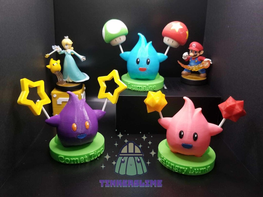 LIMITED Lumalee Shop, Hungry Luma, Comet Tico [3D Printed, Collectible ...