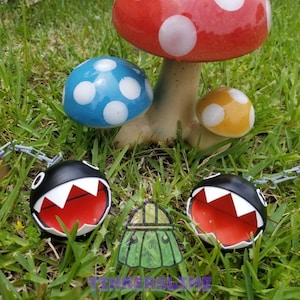 Super Mario Chain Chomp [3d-printed, Hand Painted, Collectible Figurine ...