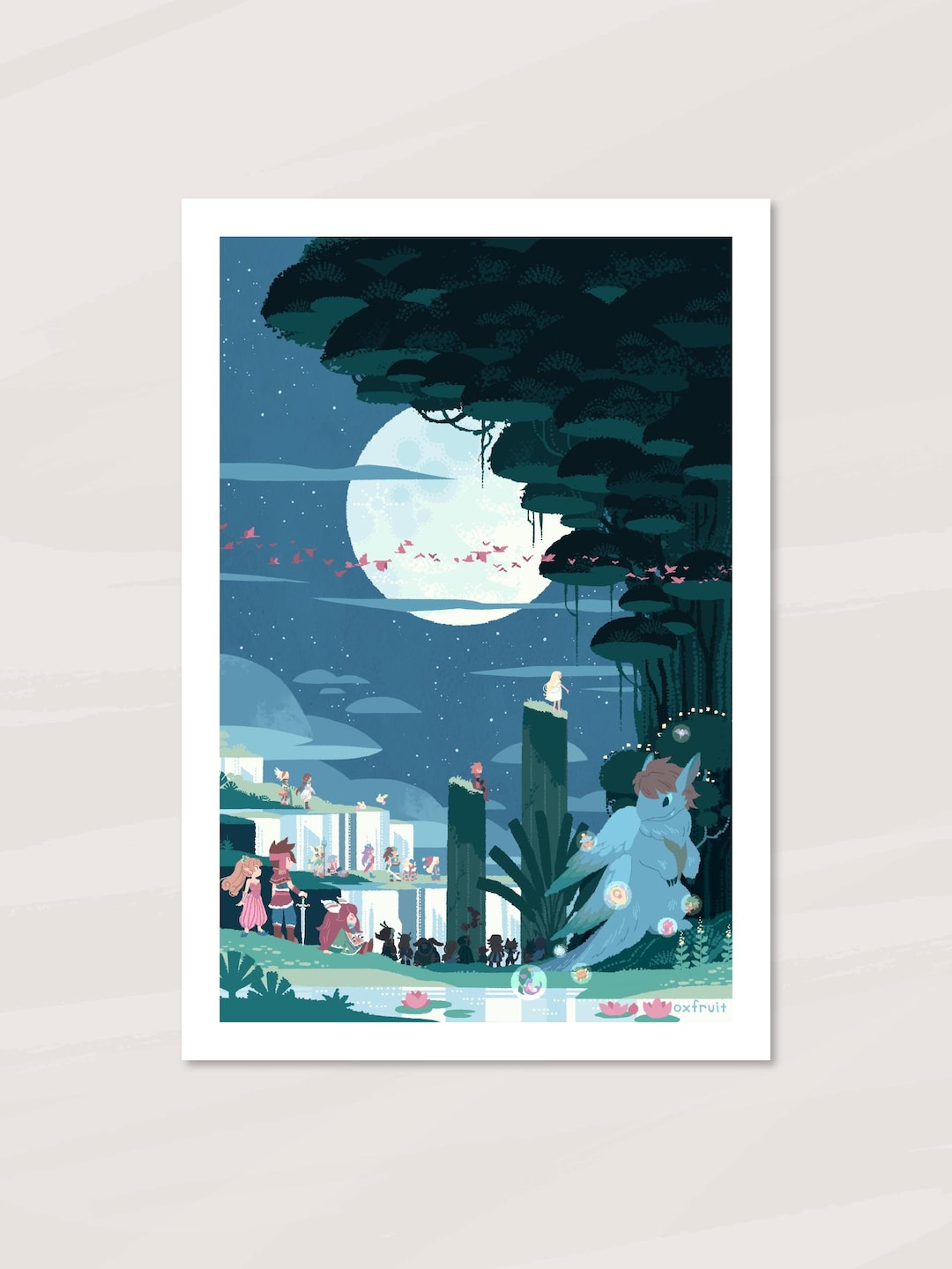 Mana Series Print "tree of Mana" - Etsy