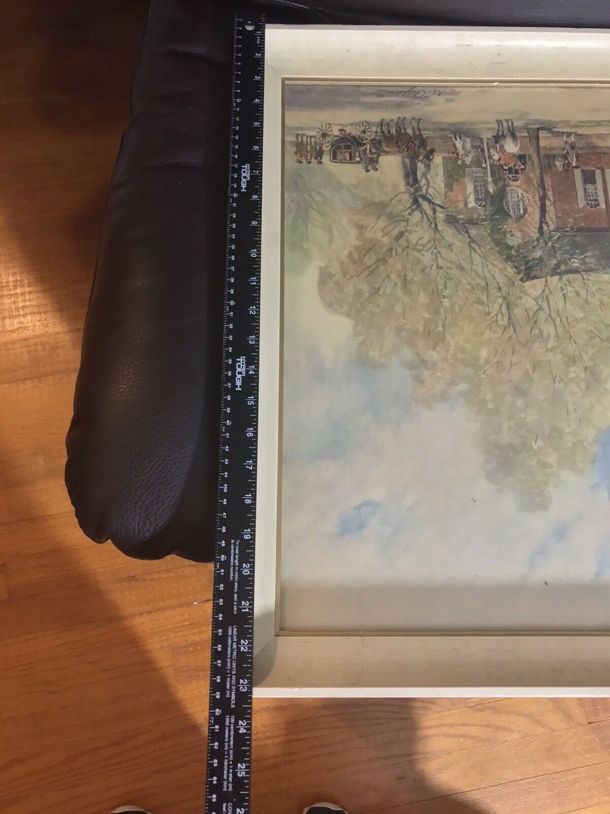 Joseph C. Claghorn Old Bruton Church Williamsburg VA Framed Art Print ...