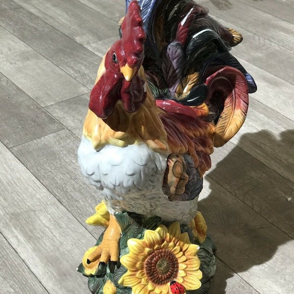 Rooster Statue - Etsy