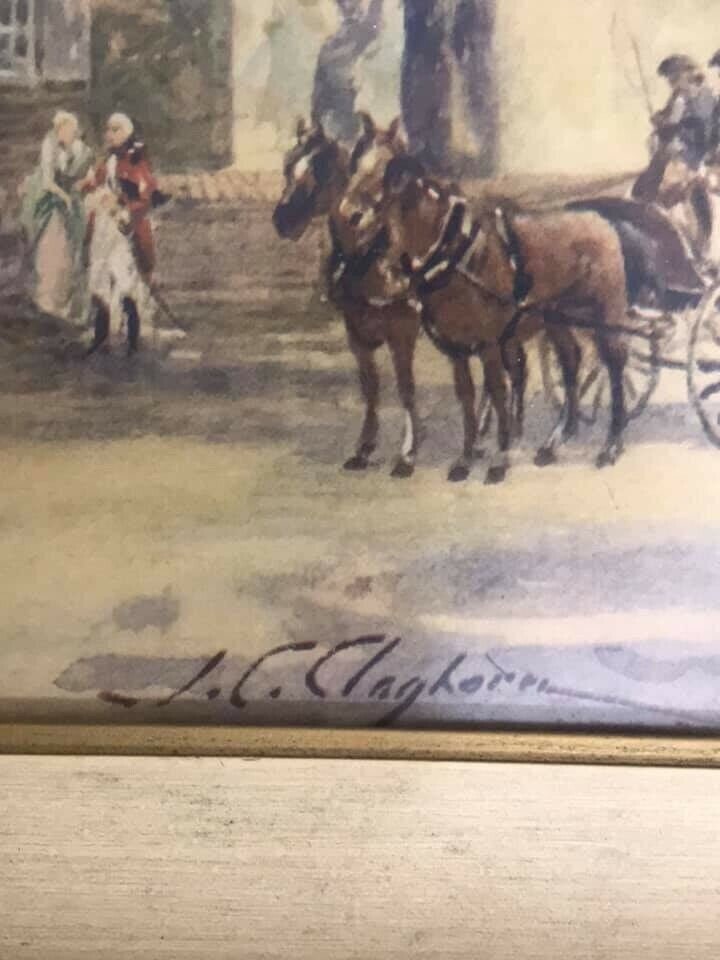 Joseph C. Claghorn Old Bruton Church Williamsburg VA Framed Art Print ...