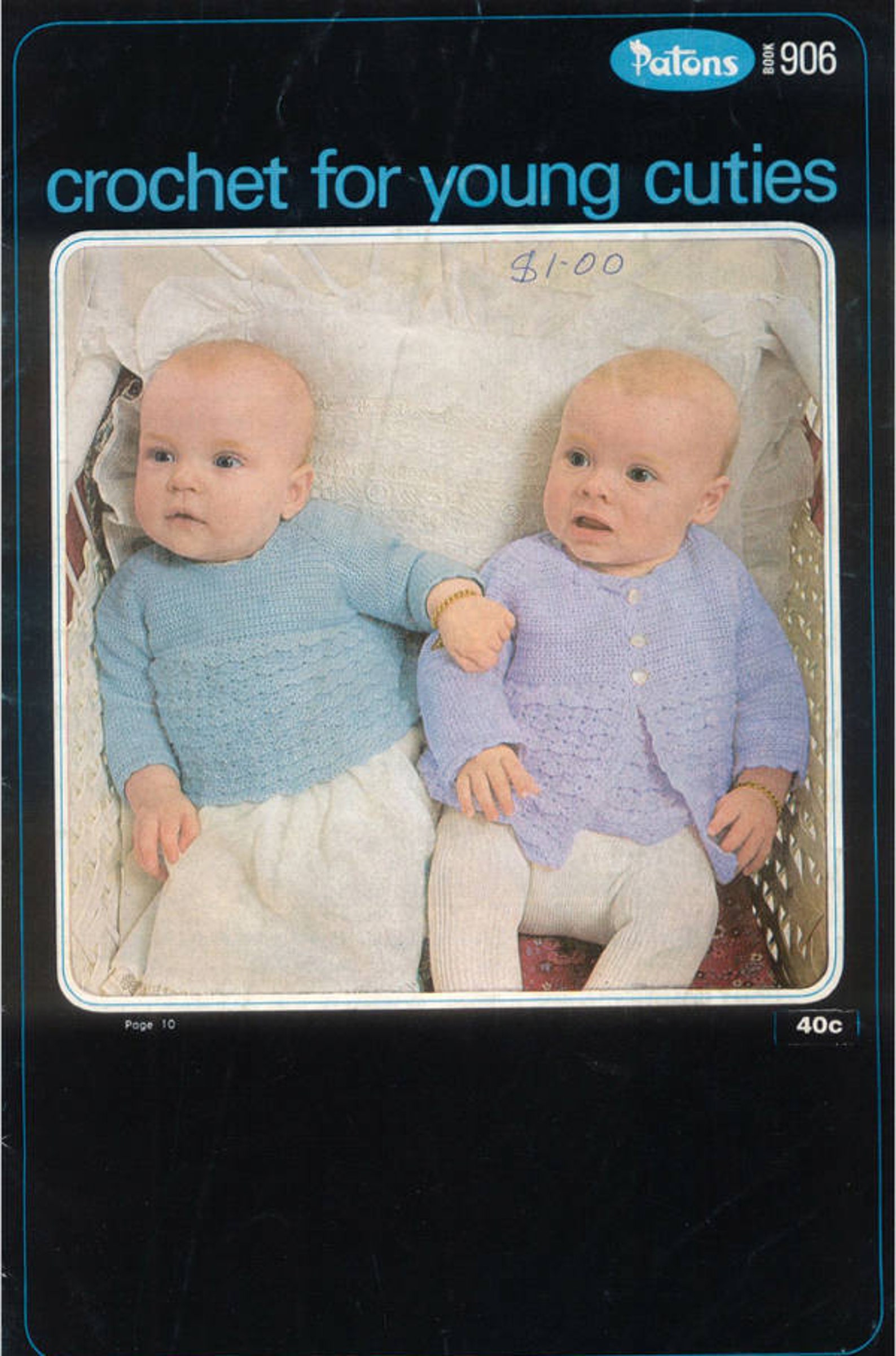 Vintage Crochet Pattern Book Paton's 906 - Etsy