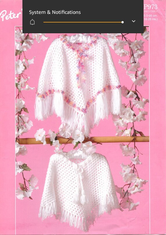 Vintage Crochet Pattern Peter Pan P973 | Etsy