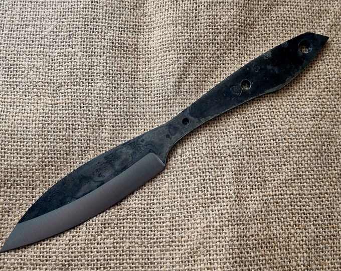 Handmade Knife Blade Blank Canadian Belt Knife - Etsy